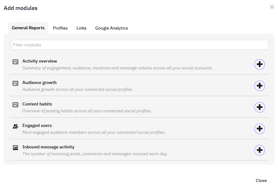 Create a branded (custom) report – Sendible Support