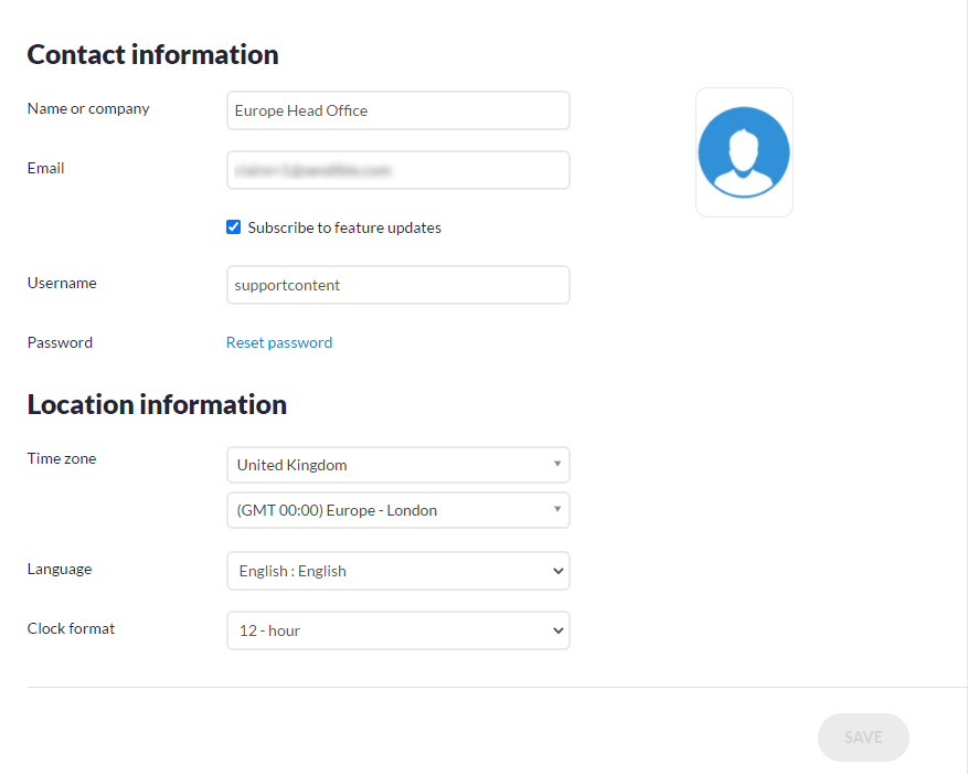 Change personal settings – Sendible Support