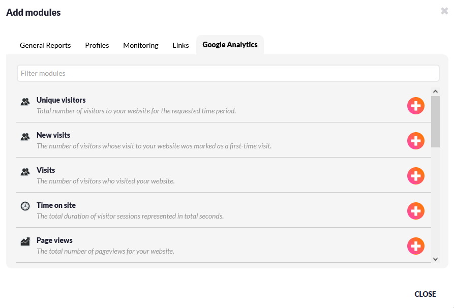 Steps to take when report modules do not display data – Sendible Support